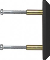 ABUS Panzerriegel PR2700 mit Sperrbügel ohne Zylinder | Sicherheitstechnik für Haus, Büro ...